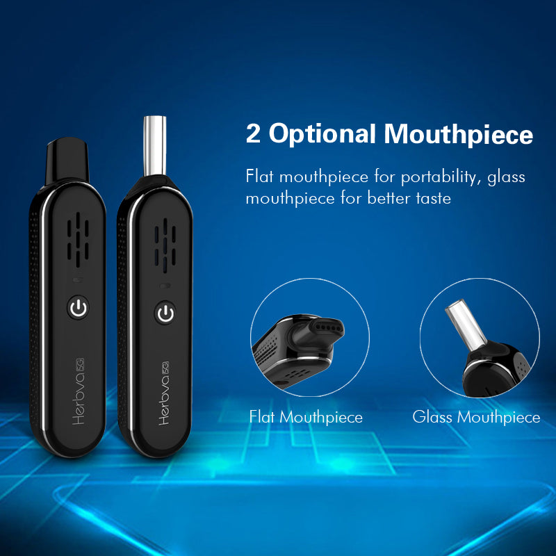 Herbva 5G Dry Herb Vapor Pipe Portable Electric Smoking Kit/Magnetic ...